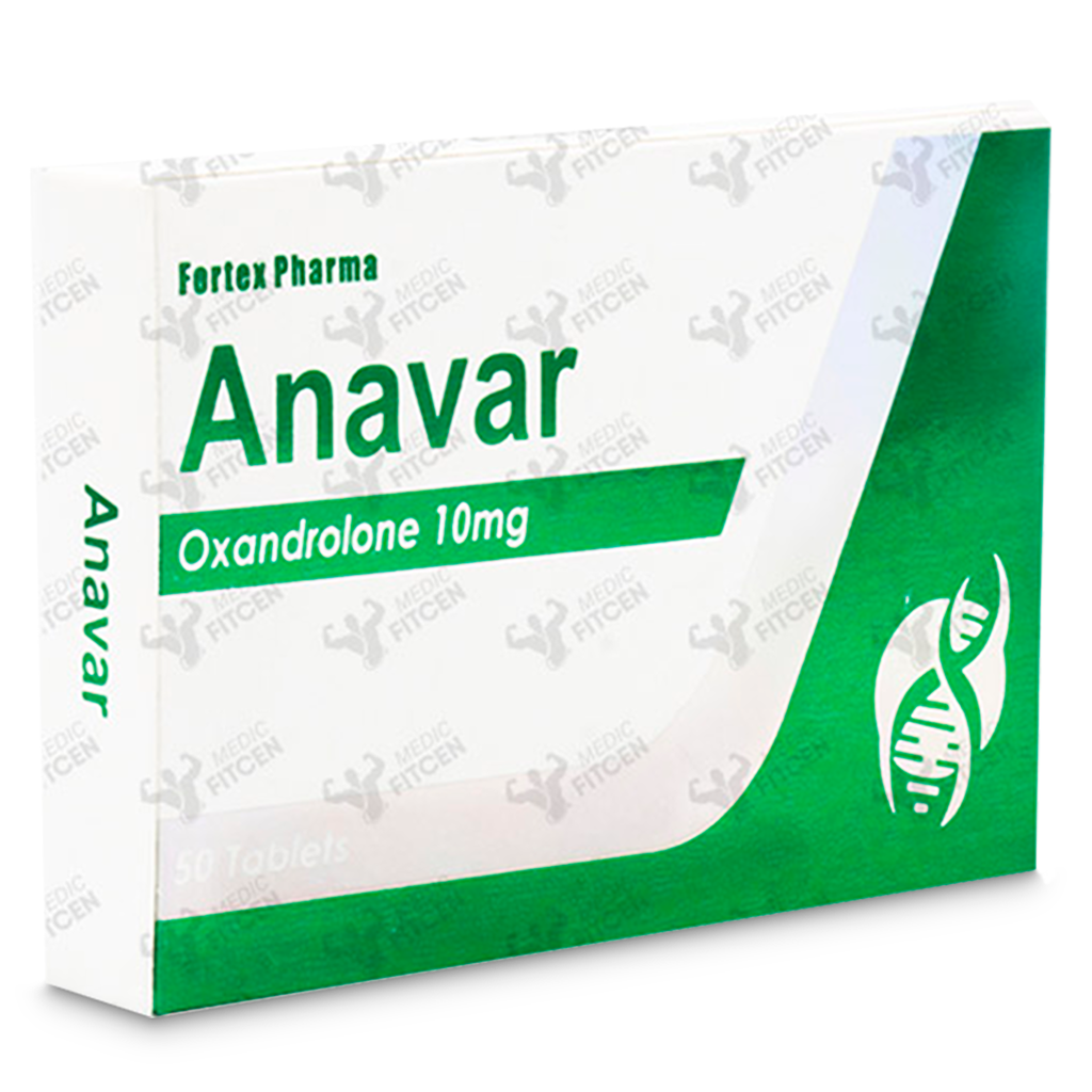 ANAVAR | Oxandrolona | 50 pastillas | FORTEX PHARMA – REYESFIT